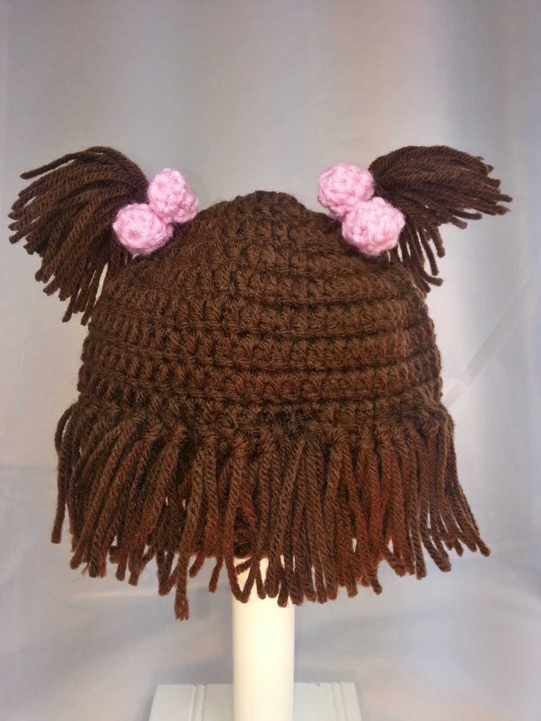 Brown Boo Wig Hat - Etsy