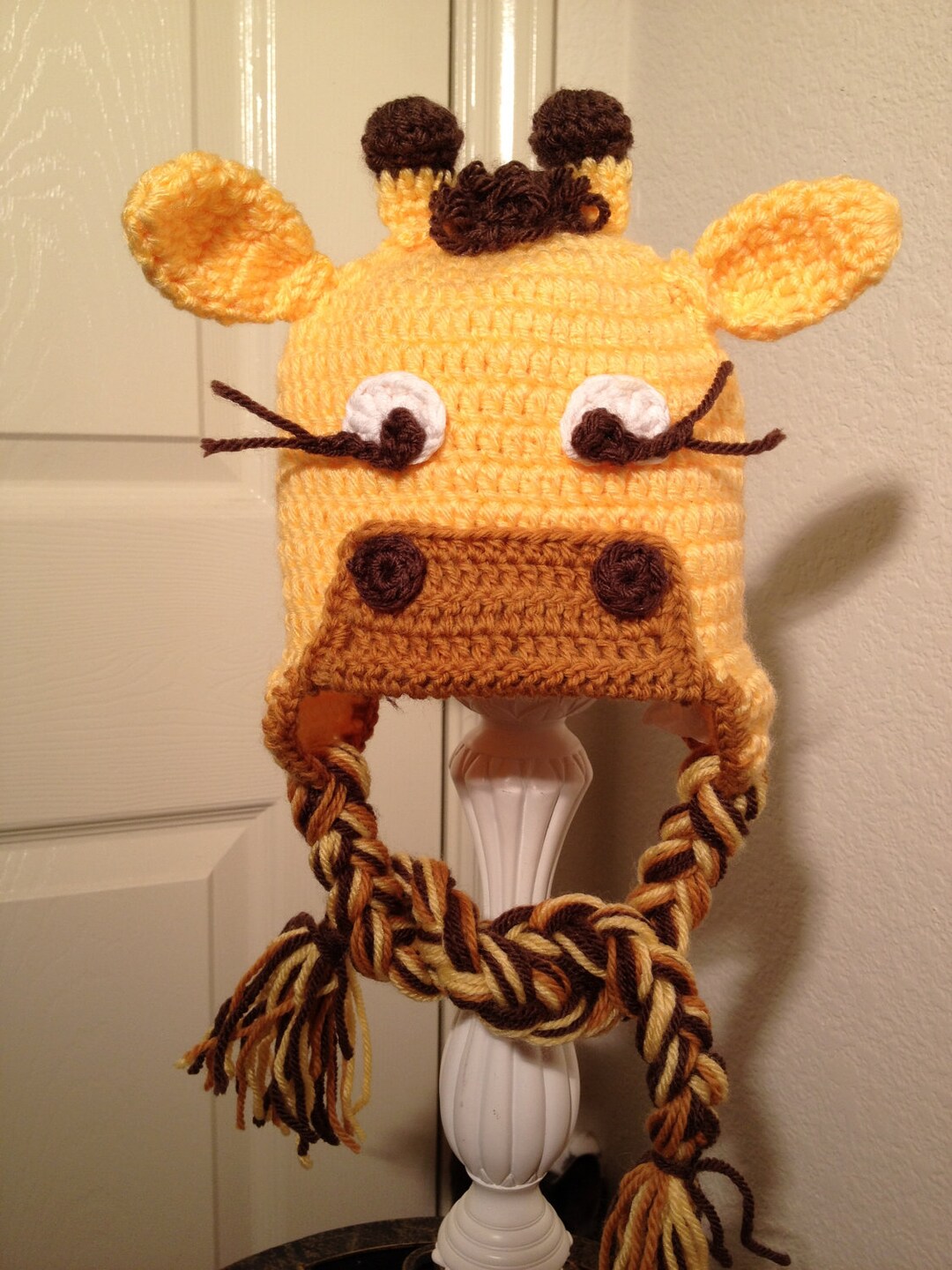 Giraffe Baby Hat, Animal, Giraffe Beanie, Photography Prop, Yellow ...