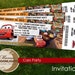 Disney Pixar Cars Custom Printable Birthday Party Package Kit - Etsy