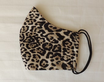 Leopard Print Mask | Etsy