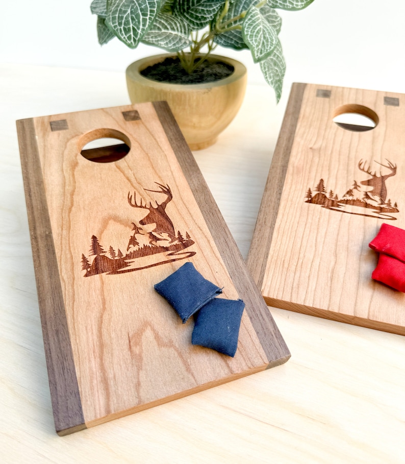 Games, Board Game Table, Cornhole Boards, Gifts for Him, Tabletop Game ...