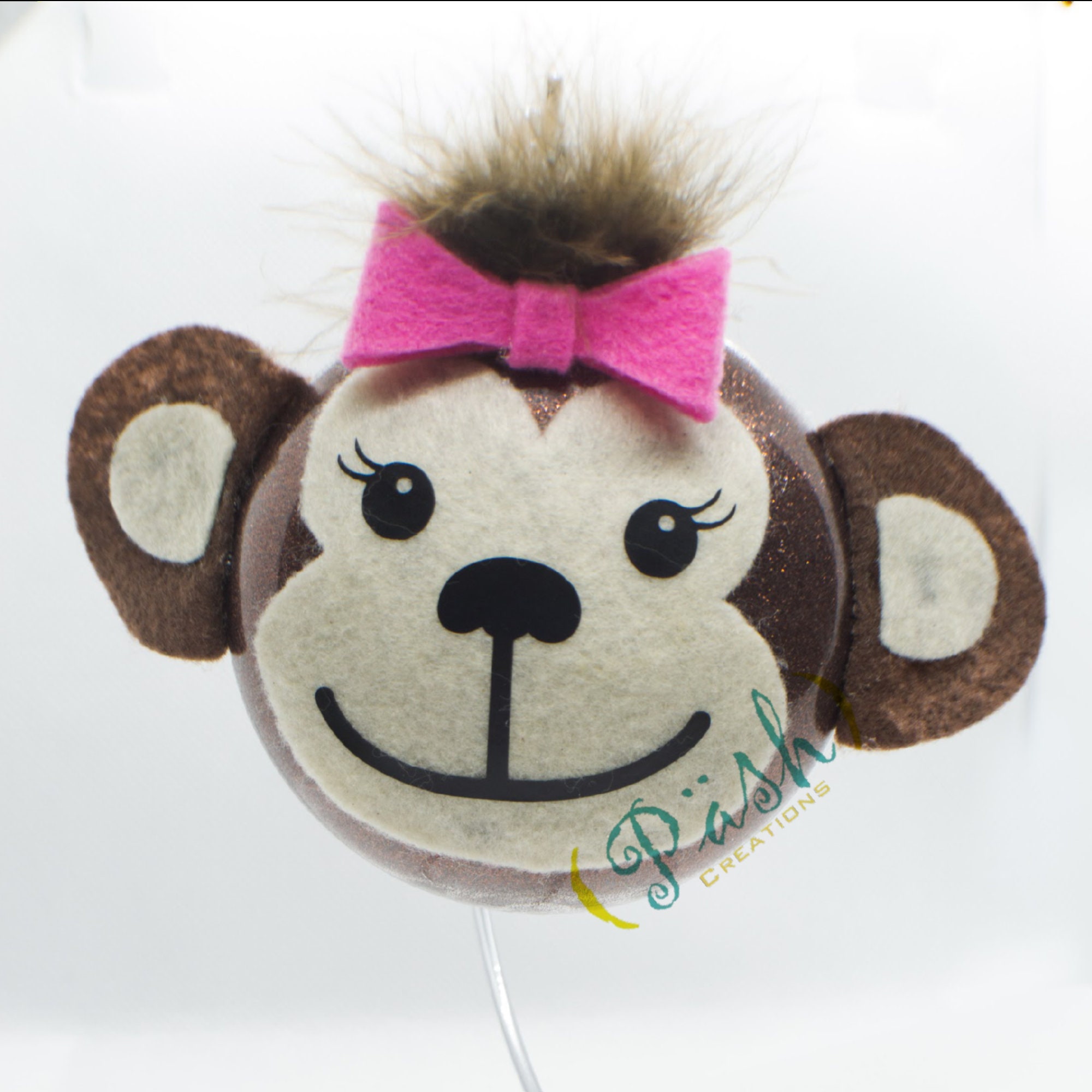 Personalized Monkey Ornament - Etsy