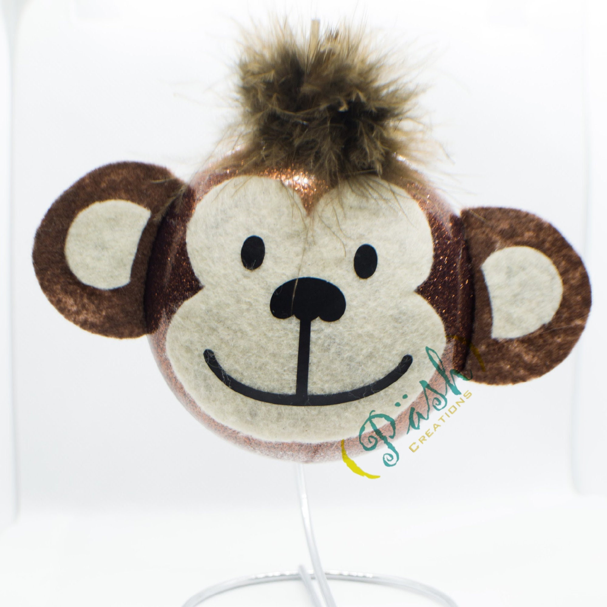 Personalized Monkey Ornament - Etsy
