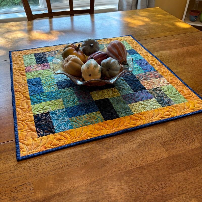 Quilted Table Topper - Etsy