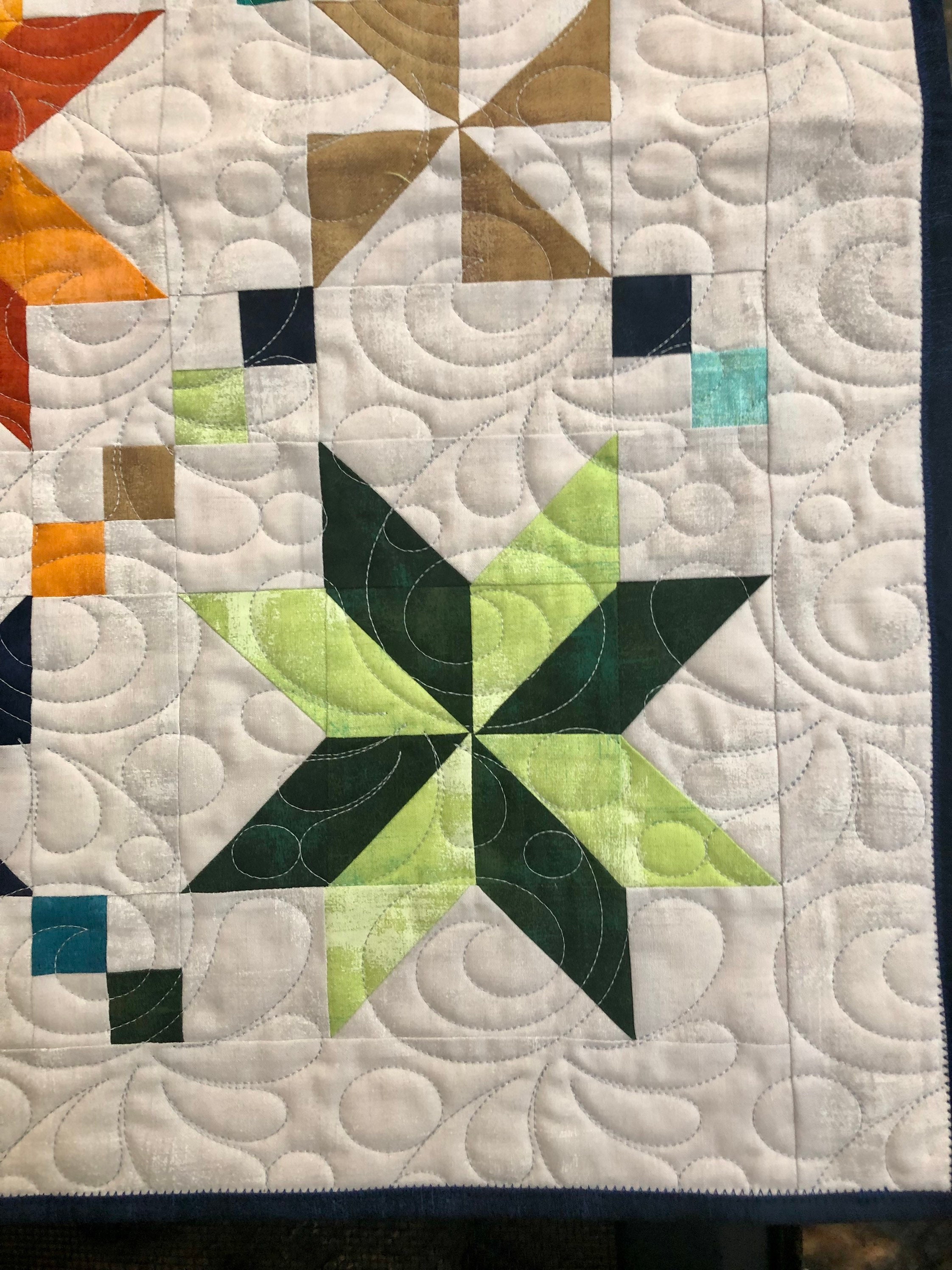 Stars and Pinwheels Wall Hanging Quilt 28 X 28 Wall Hanging Quilt Star ...