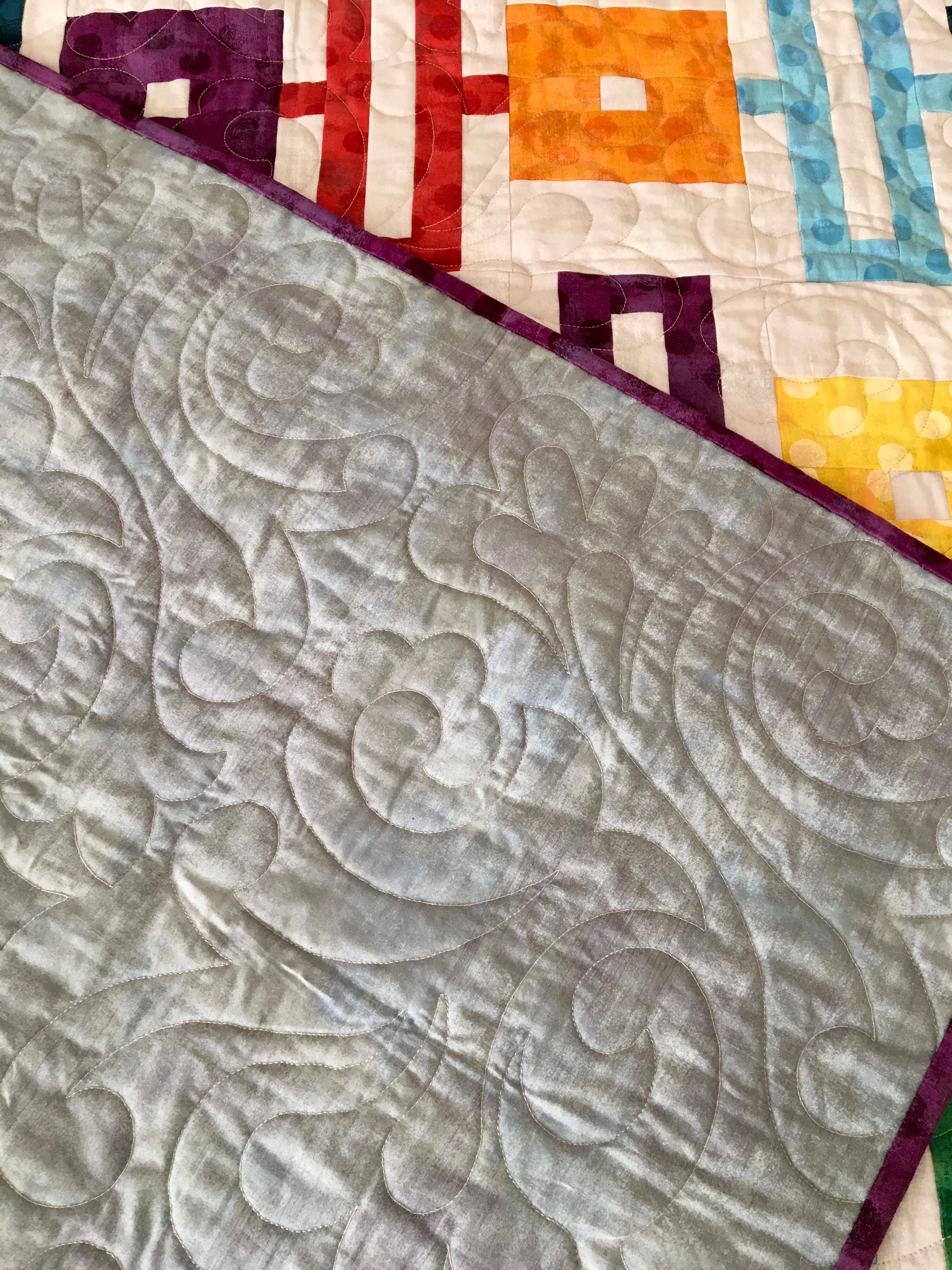 Handmade Rainbow Baby Quilt Patchwork Baby Blanket Crib - Etsy