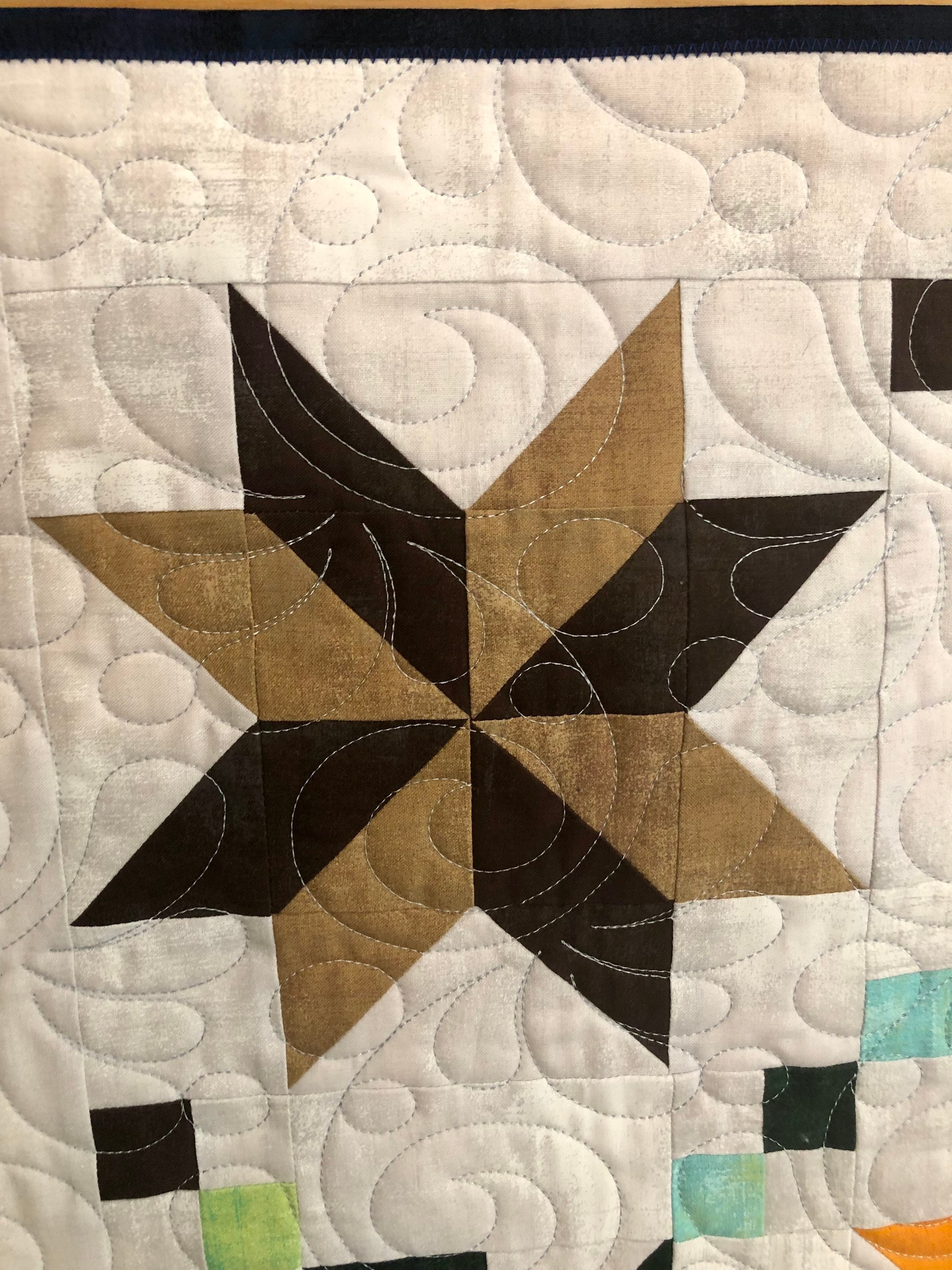 Stars and Pinwheels Wall Hanging Quilt 28 X 28 Wall Hanging Quilt Star ...