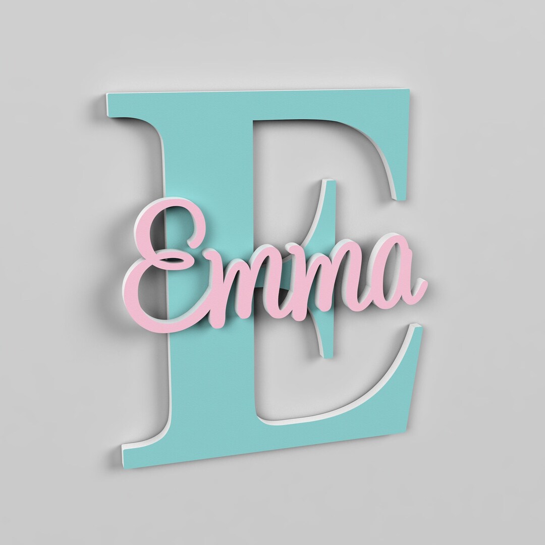 Personalized Name Sign for Kids and Babies Door Sign Name - Etsy