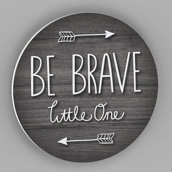Be Brave Little One - Etsy
