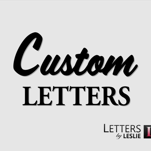 Custom Letters Signs and Plaques. Christmas Gift. | Etsy