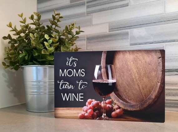 Gift for Her Wine Sign for Mom Wine Lover Gift Gift for Mom - Etsy