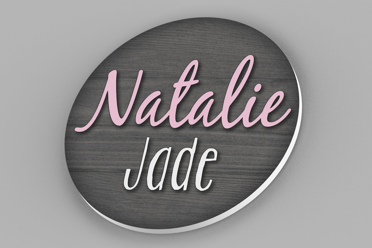 Circle Name Sign Nursery Wall Decor Nursery Wall Art - Etsy Canada