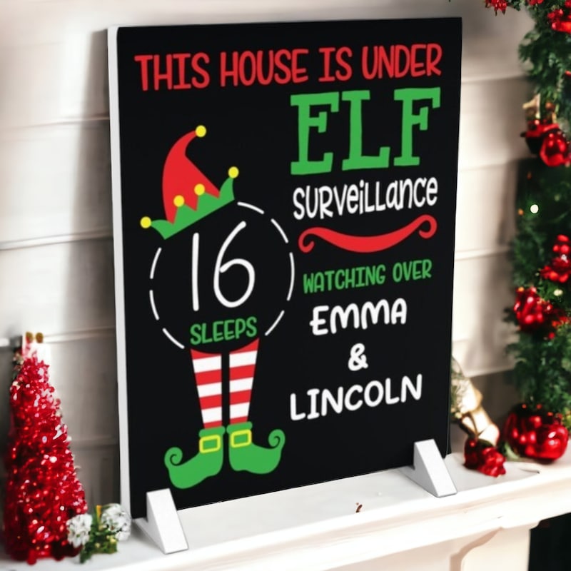 Elf Surveillance - Etsy