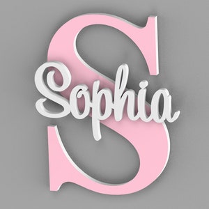 Personalized Name Sign for Kids and Babies Door Sign Name - Etsy