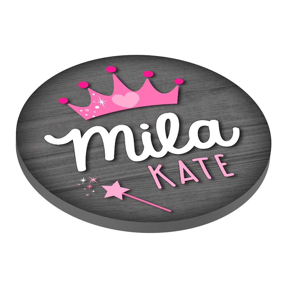 Personalized Princess Name Sign for Girls Room Decor | Etsy
