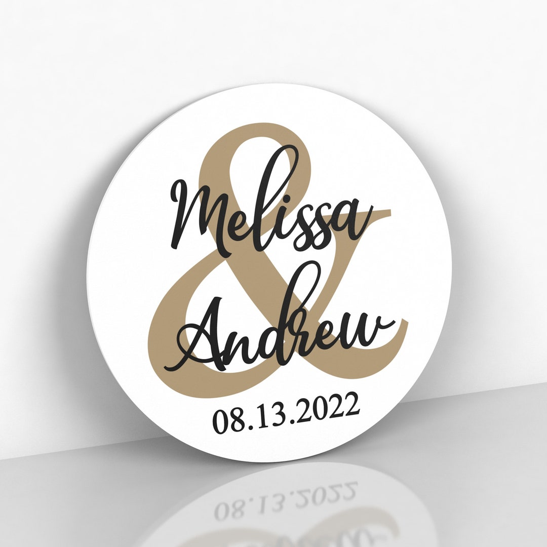 Personalized Wedding Name Sign: Newlywed Home Decor, Anniversary ...