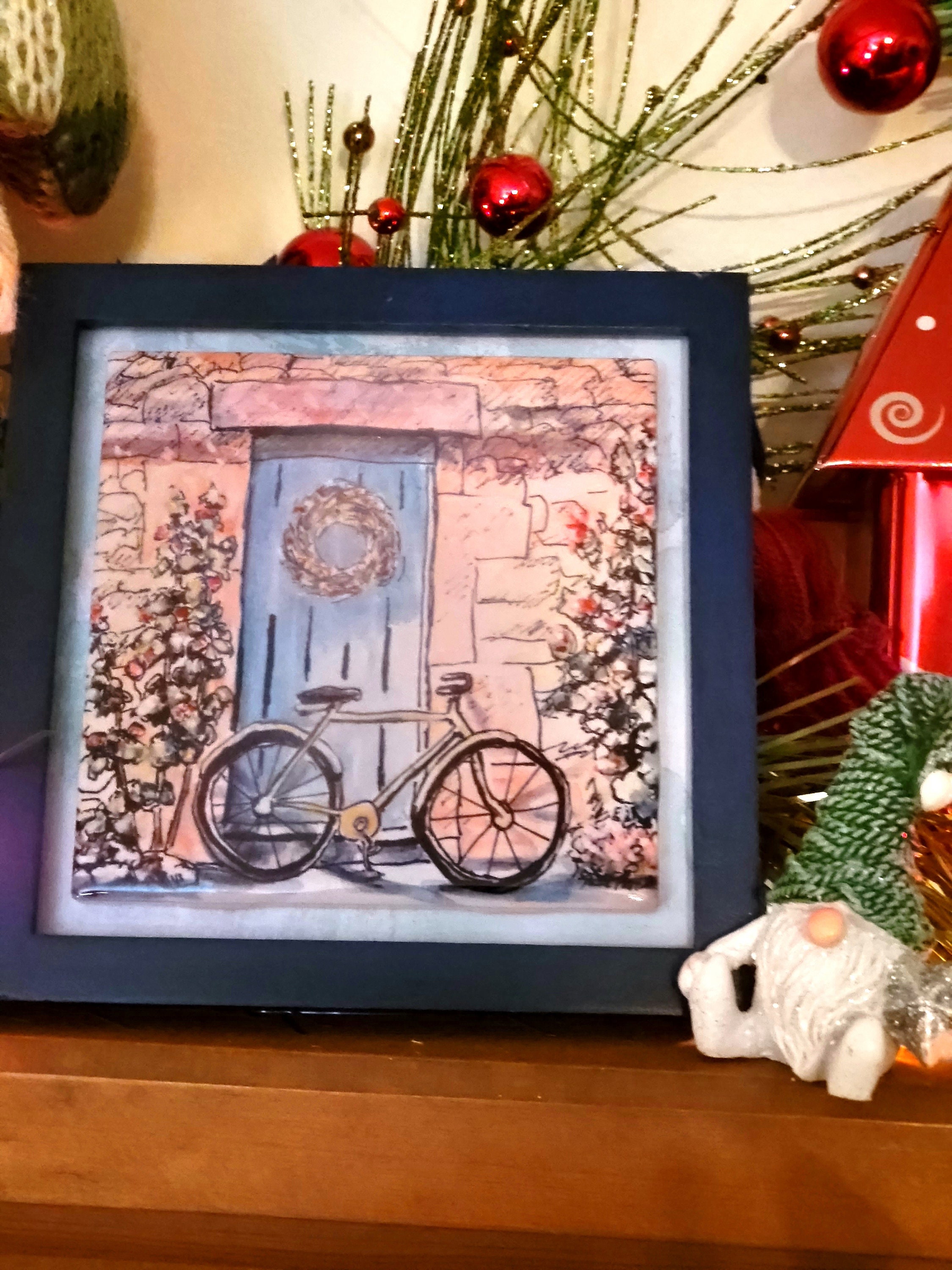 Framed Tile Art, Ceramic Tile Framed Art, Framed Ceramic Tile ...