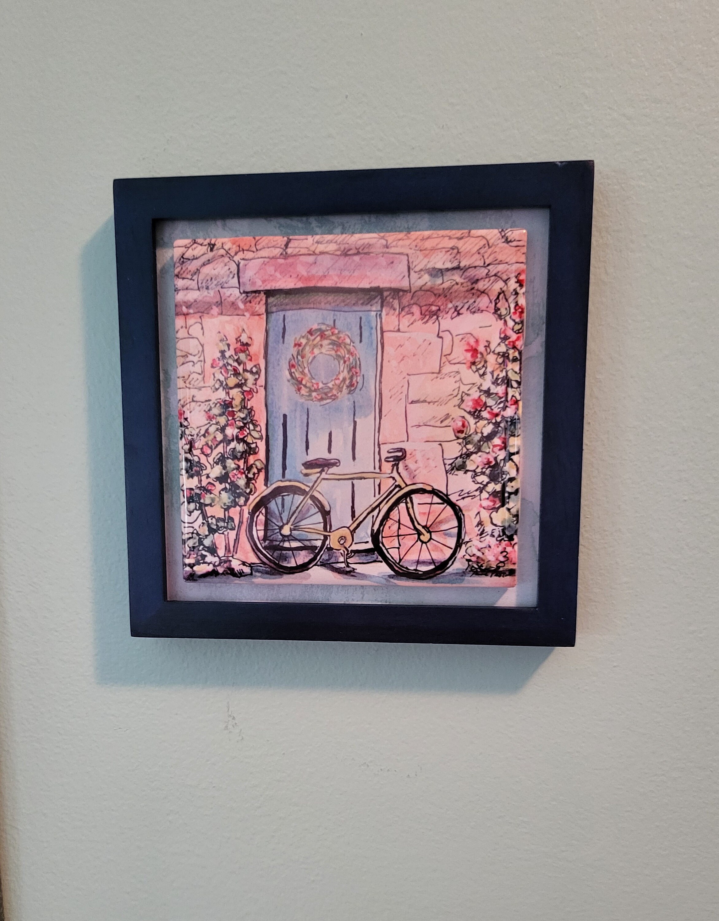 Framed Tile Art, Ceramic Tile Framed Art, Framed Ceramic Tile ...