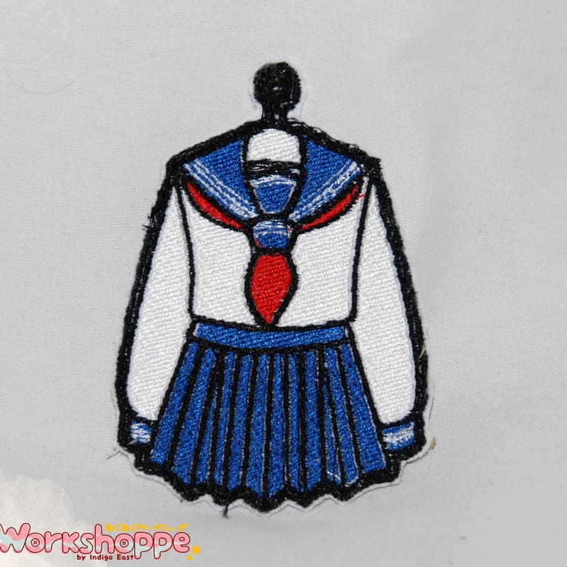 Japanese School Uniform Red - Etsy