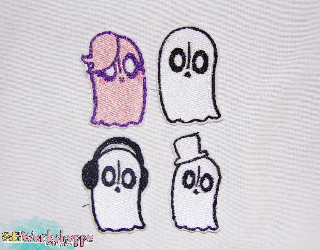 UNDERTALE Inspired: Embroidered Patch 2in (50.7mm) Napstablooks And/or ...