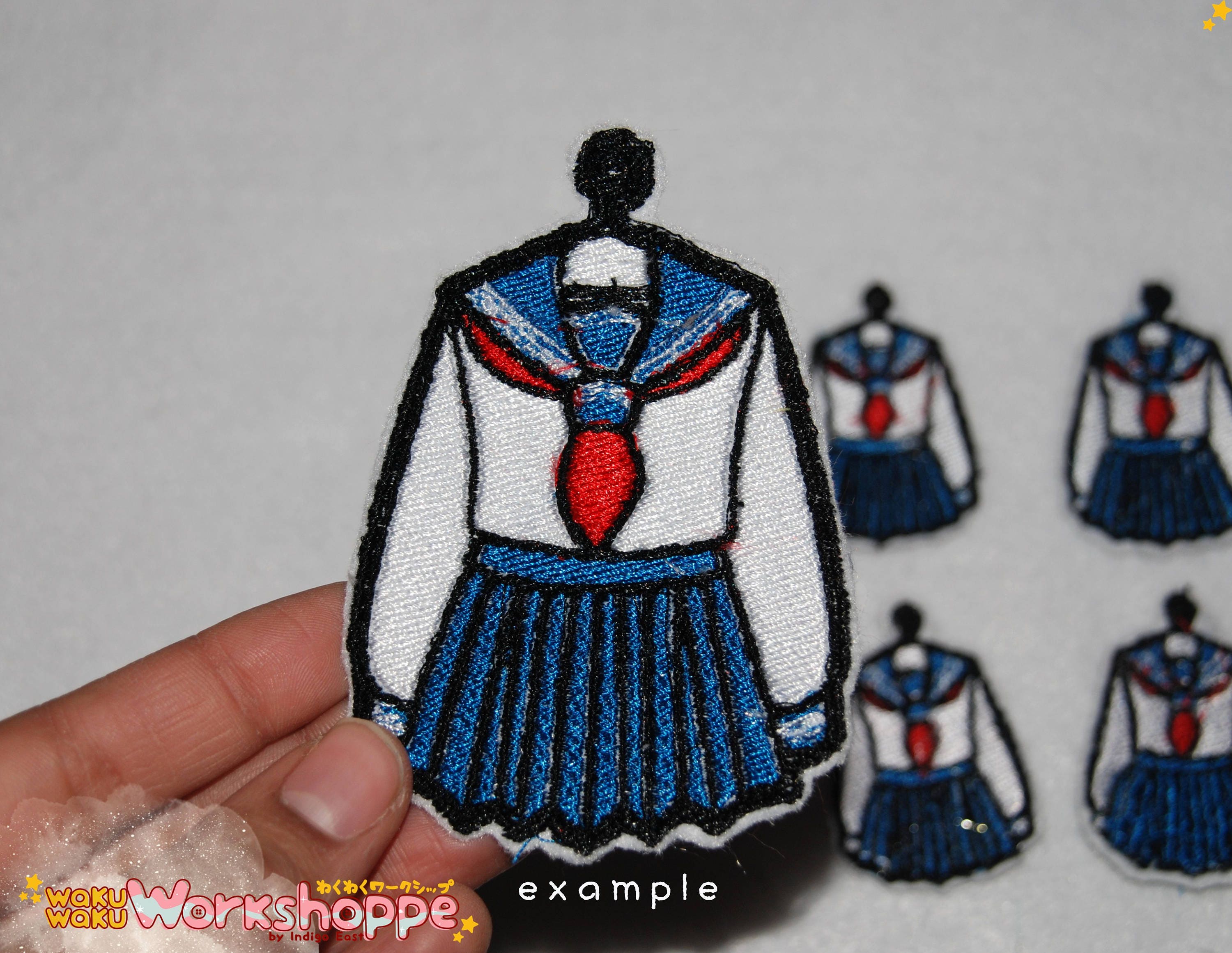 Sailor Fuku special Lucky Embroidery Japanese Embroidered | Etsy