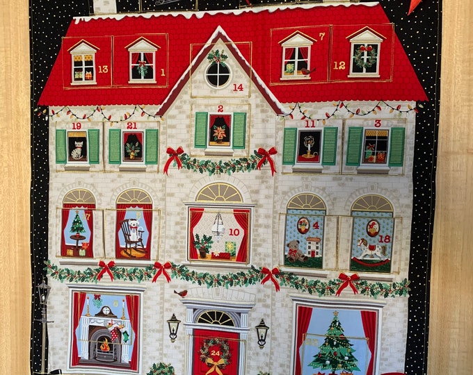 REUSABLE Handmade Christmas House Advent Calendar - Etsy