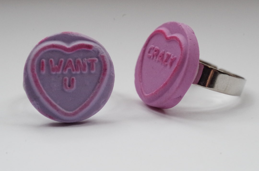 Love Heart Rings - Lovely Loveheart Rings - Gift Idea - Valentines Gift ...