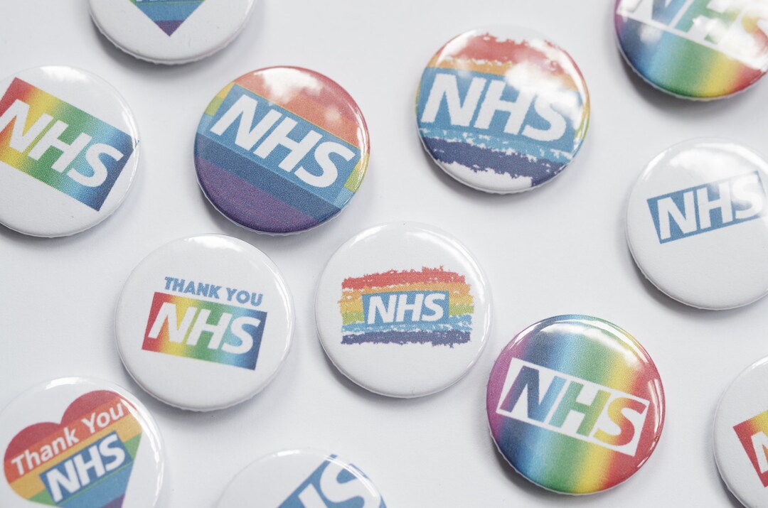 NHS Pin Badges - Donate to Charity - NHS Fundraising - Key Worker ...