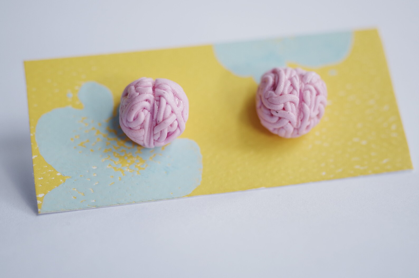 Brain Stud Earrings - Science Jewellery - Brain Earrings - Geekery ...