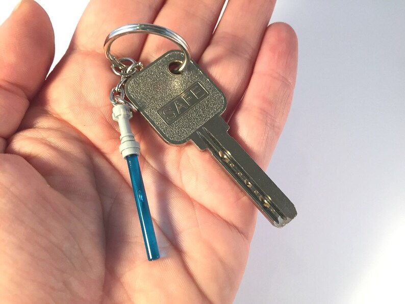 Light Saber Keyring Sci Fi Key Ring Key Chain Light Saber | Etsy