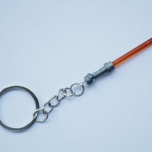 Light Saber Keyring - Sci Fi Key Ring - Key Chain -light Saber - Geeky ...