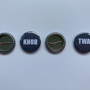 Insult Badges, Rude Word Pin Badge, Novelty Joke Gift, - Etsy