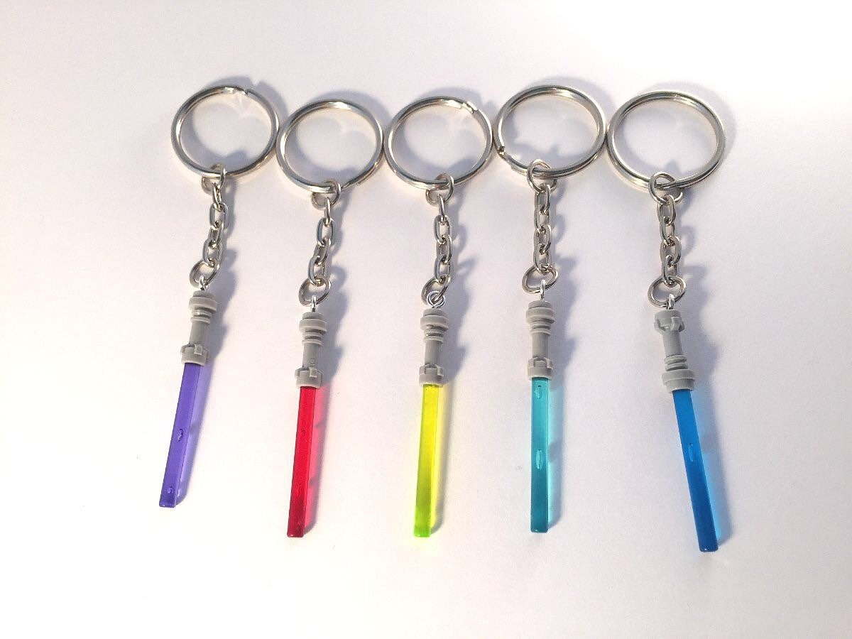 Light Saber Keyring Sci Fi Key Ring Key Chain Light Saber | Etsy