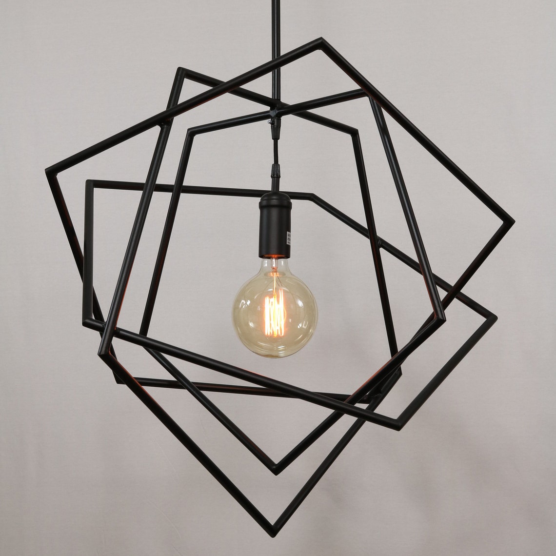 Abstract Pentagon Light Fixture - Etsy