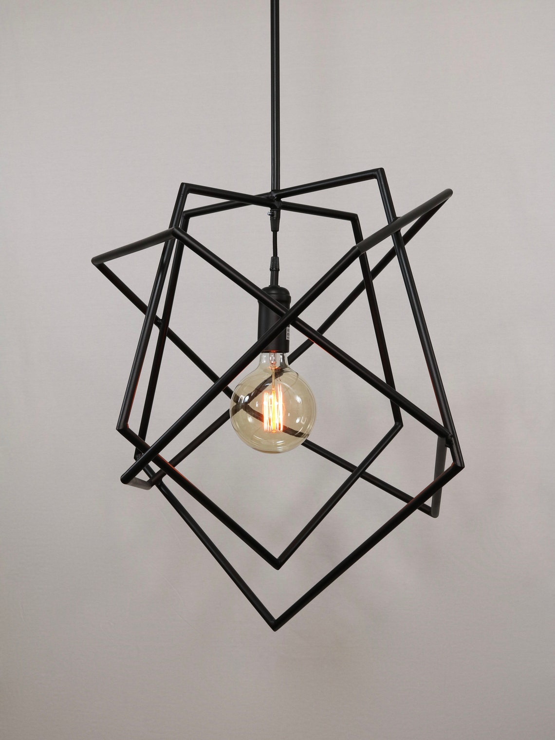 Abstract Pentagon Light Fixture - Etsy