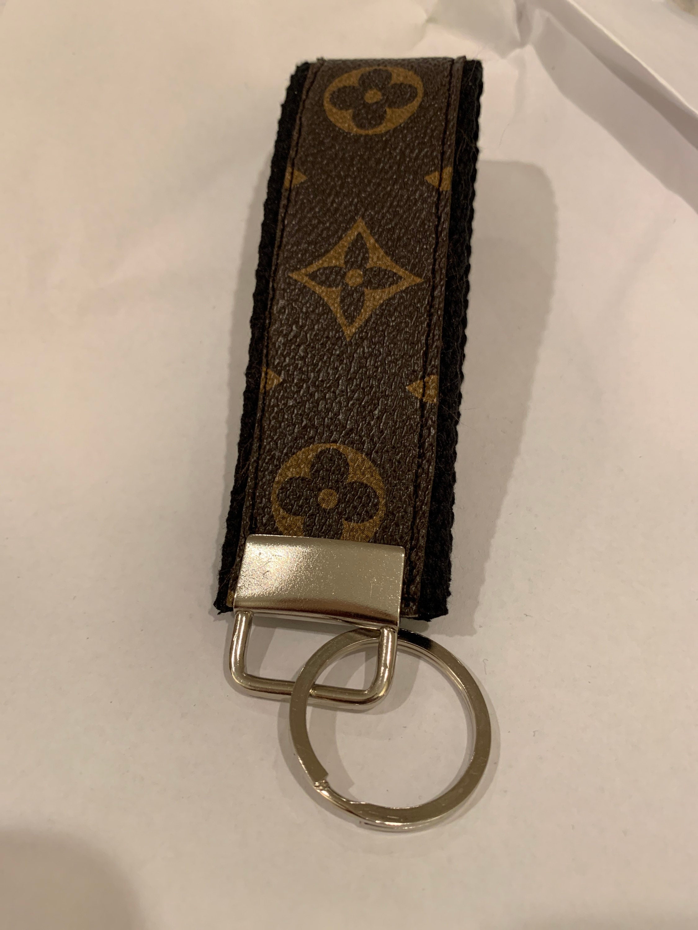 Etsy Repurposed Louis Vuitton Keychain Wallet | semashow.com