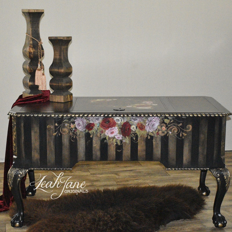 Hand Painted Desk - Etsy
