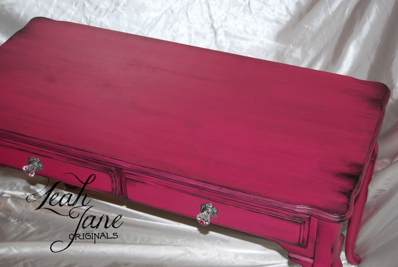Fabulous Hot Pink Desk / Writing Table SOLD ****SOLD**** - Etsy