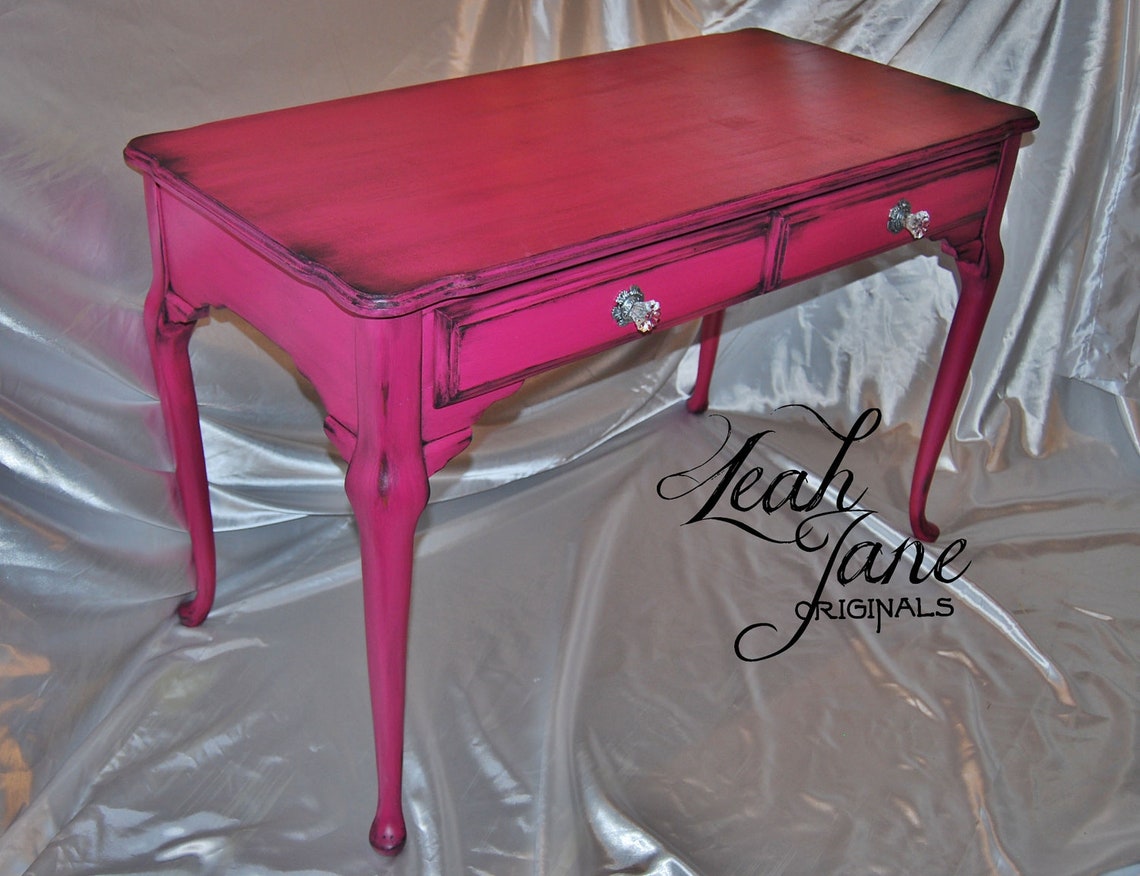 Fabulous Hot Pink Desk / Writing Table SOLD ****SOLD**** - Etsy