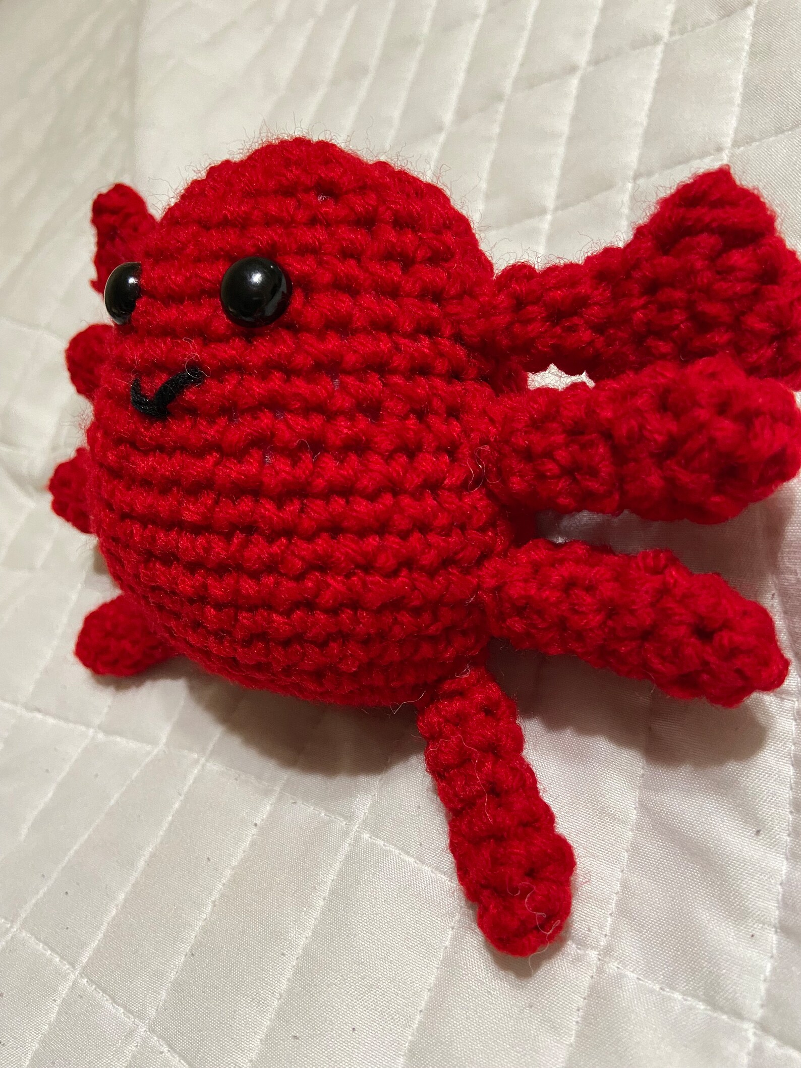 Crab Plushie Crochet Pattern/ Crochet Pattern/ Crab Plushie/ Pattern ...