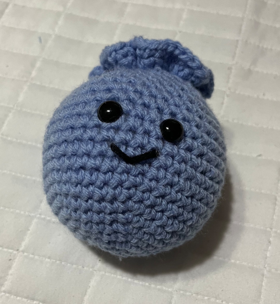 Blueberry Plushie Crochet Pattern by Taylor Coon Instant Download ...
