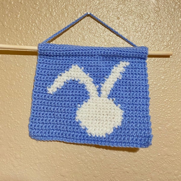 Bunny Wall Hanging - Etsy