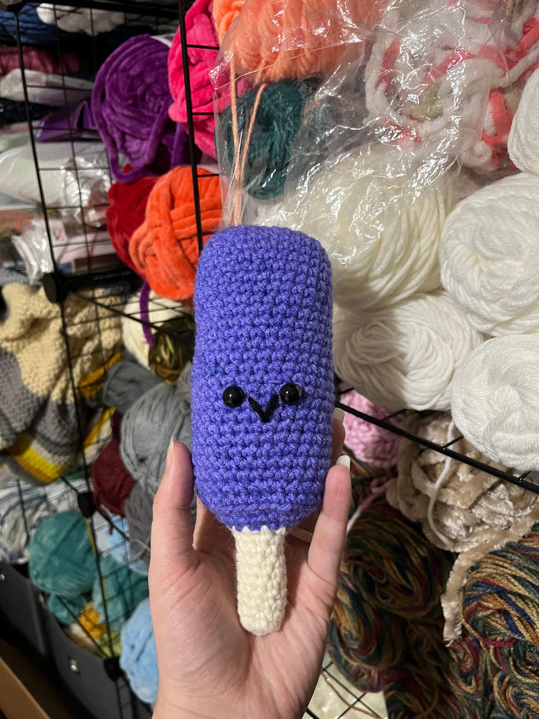 Crochet Popsicle Plushie/ Popsicle/ Crochet Popsicle/ Popsicle Plushie ...