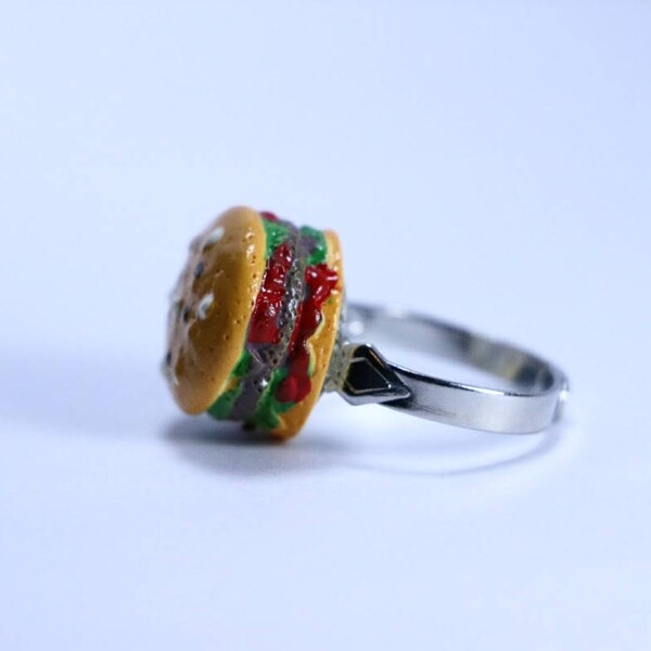 Hamburger Ring - Etsy