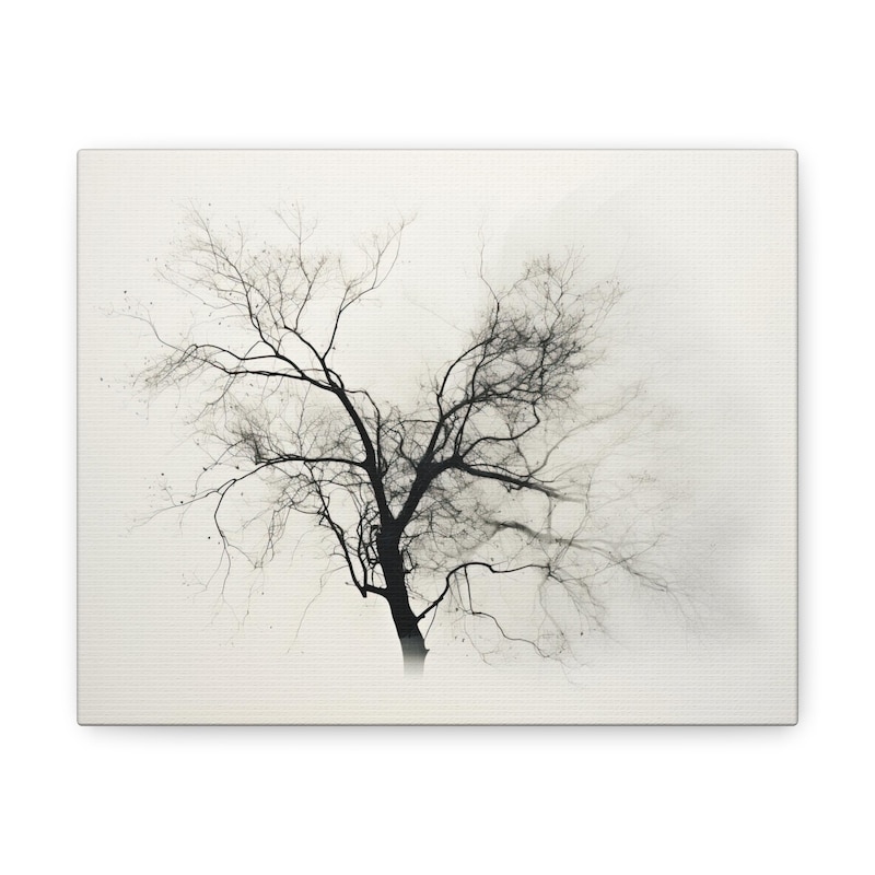 Black and White Tree Art - Etsy