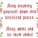 Stop Breaking Yourself Down Into Bitesized Pieces. Stay Whole and Let ...