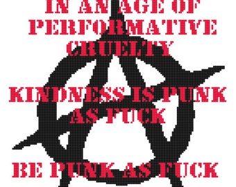 Punk Cross Stitch - Etsy Australia