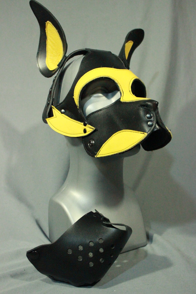 Pup Mask With Optional Removable Muzzle - Etsy