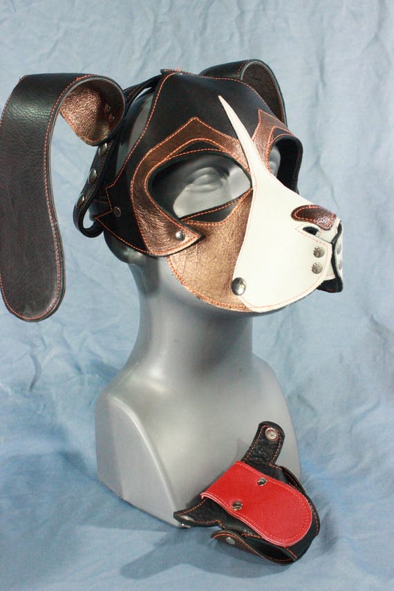 Beagle Style Pup Mask in Copper - Etsy Canada