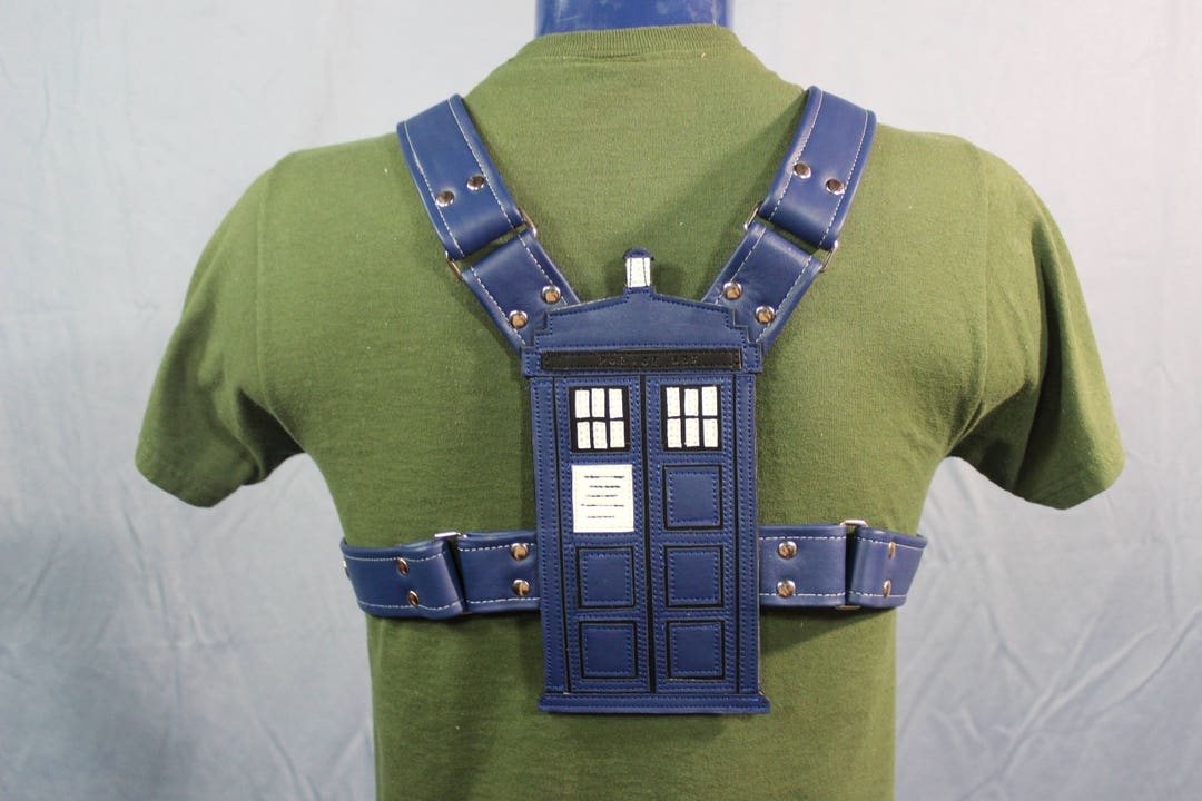 Dr Who Harness With the Tardis and Seal of Rassilon - Etsy